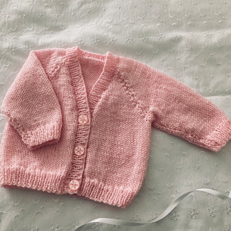 Hand Knitted Baby Cardigans - Etsy UK