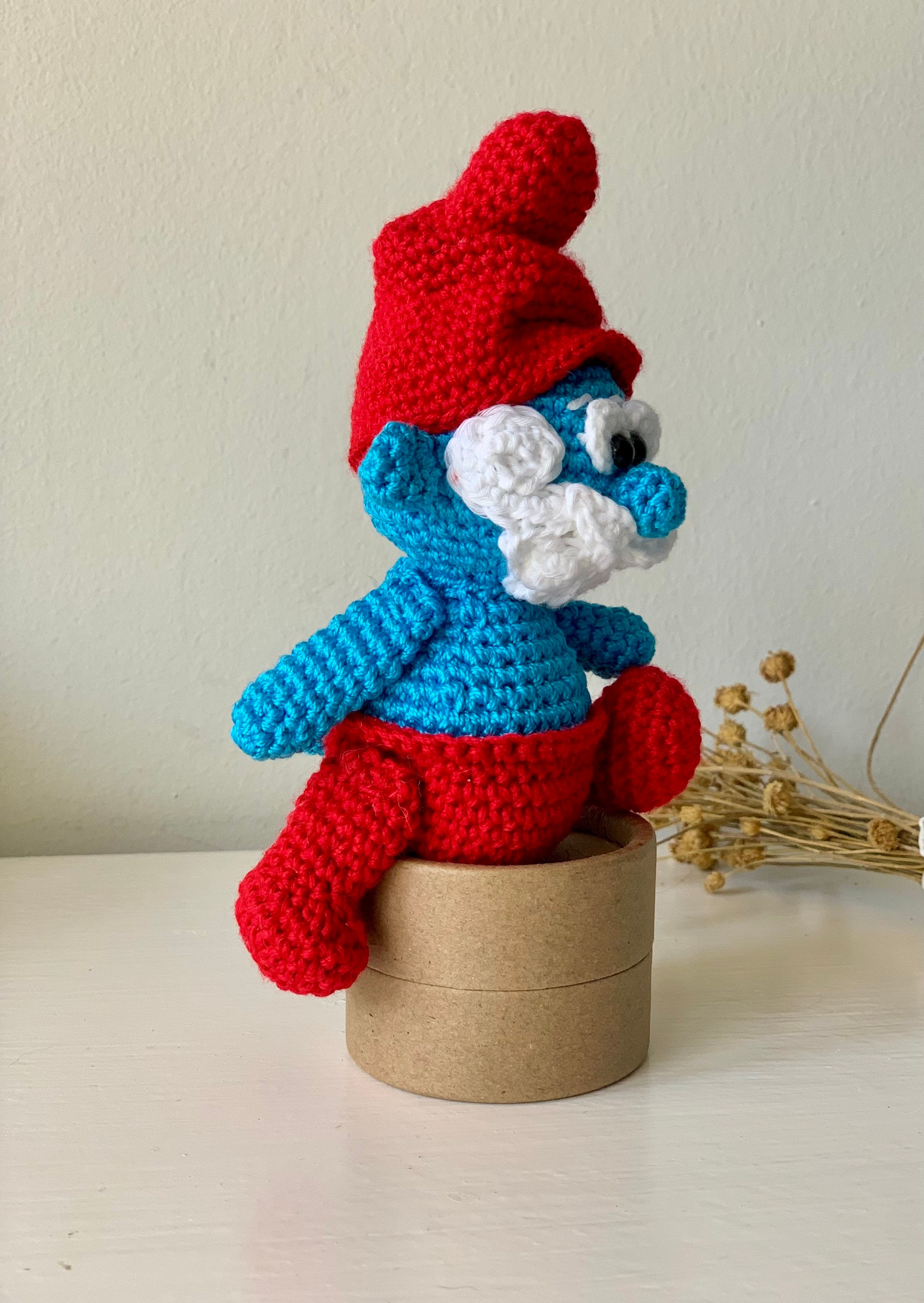 Smurfs Amigurumi Smurf Papa Smurfs Baby Smurf Crochet - Etsy UK