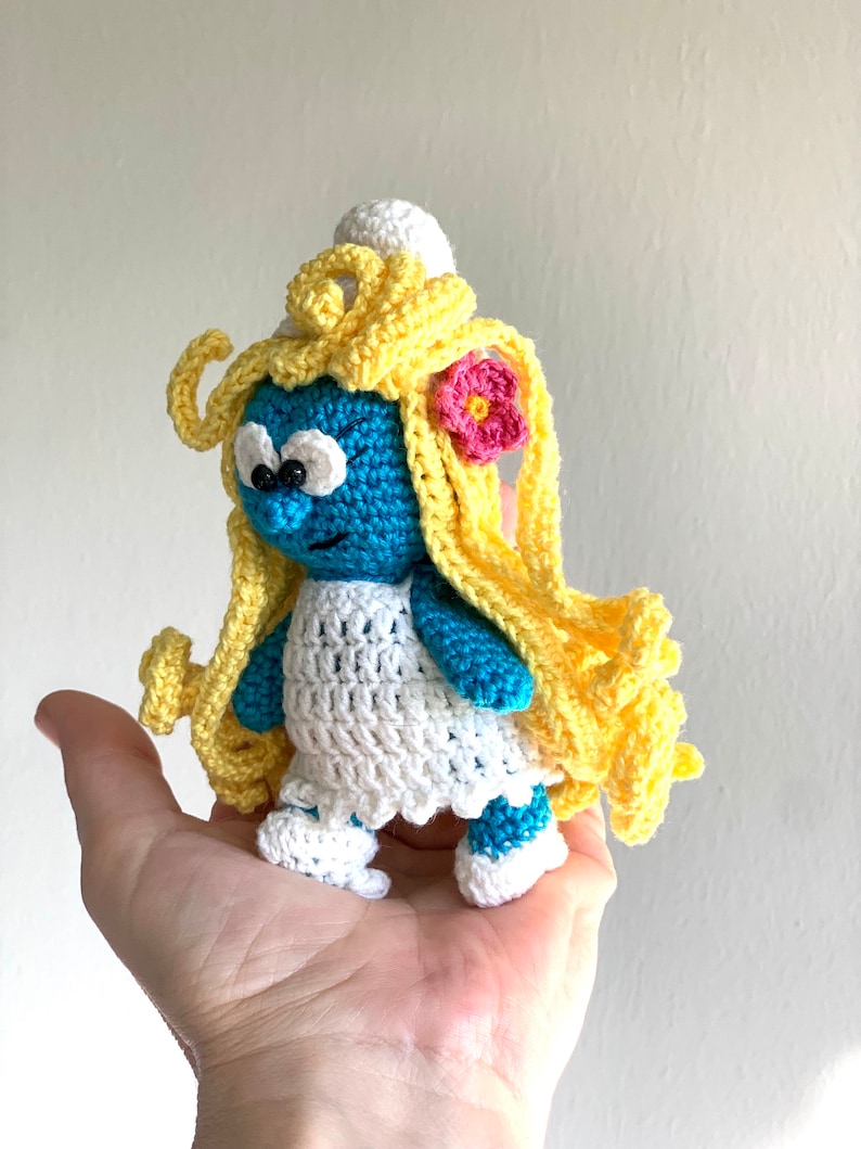 The Smurfs Crochet Doll,smurfette,gargamel,amigurumi,crochet Doll ...