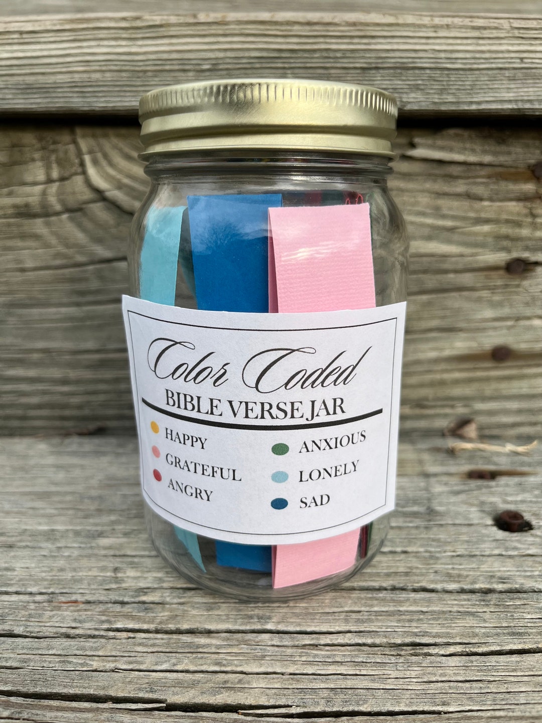 Bible Verses for Emotions and Feelings, Printable Scripture Jar ...