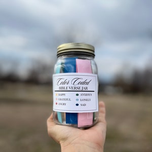 Bible Verses for Emotions and Feelings, Printable Scripture Jar ...