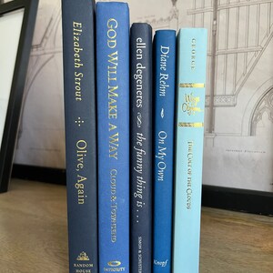 Blue Book Stack, Blue Books for Home Decor, Books by Color, Books Home ...