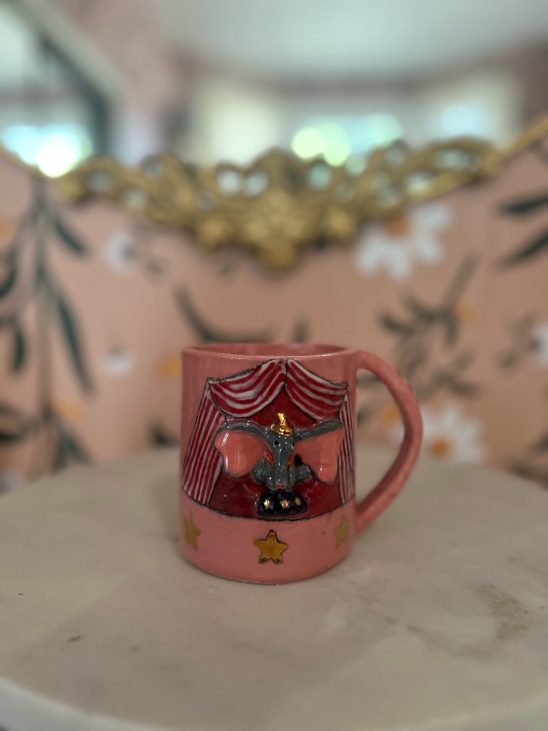 14k Gold Dumbo- Inspired Mug Birthday Gift Disney Inspired - Etsy