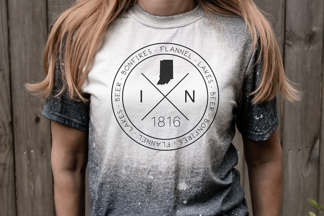 Indiana SVG | PNG | Cut File {lakes, Beer, Bonfires, Flannel} - Etsy