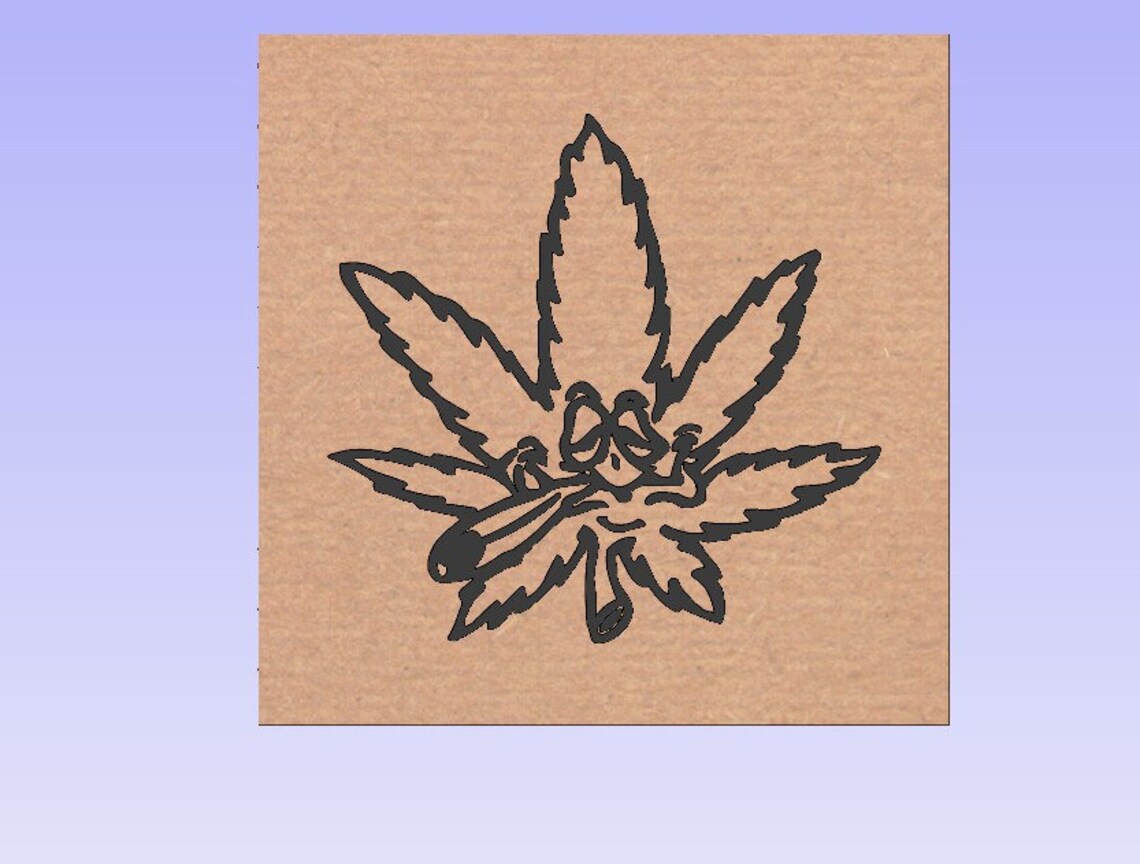 CNC / Láser DXF archivo Dodge Weed logo - Etsy España