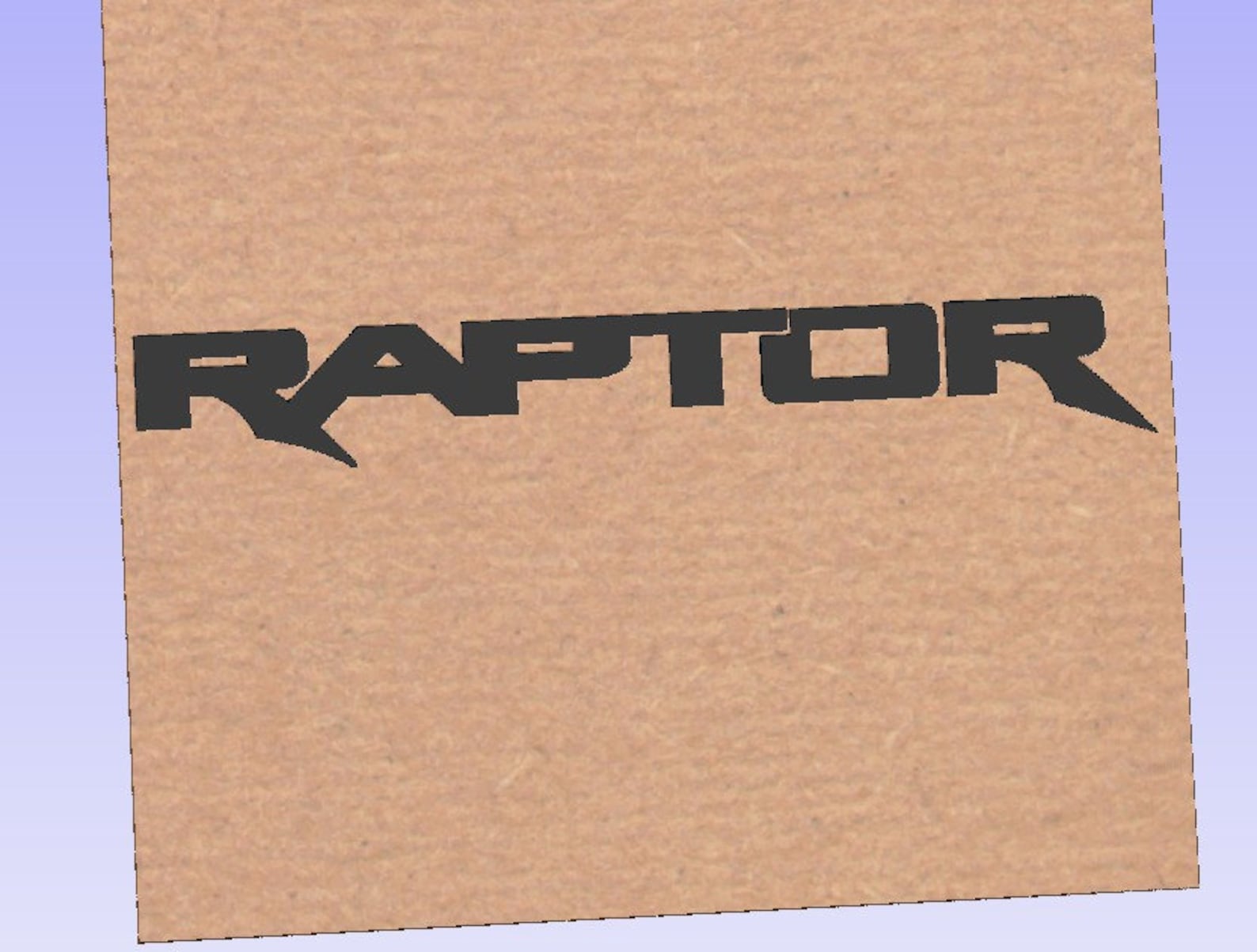 CNC / Laser DXF File Ford Raptor Logo - Etsy