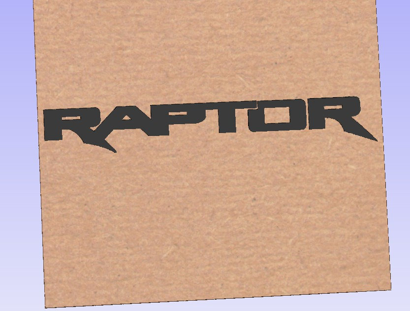 CNC / Laser DXF File Ford Raptor Logo - Etsy