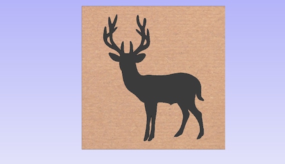 CNC / Laser DXF File Speaker Buck Deer Logo | Etsy