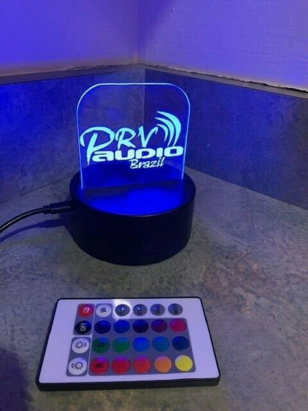 PRV Audio RGB 4" Lighted Led Sign Made in USA - Etsy