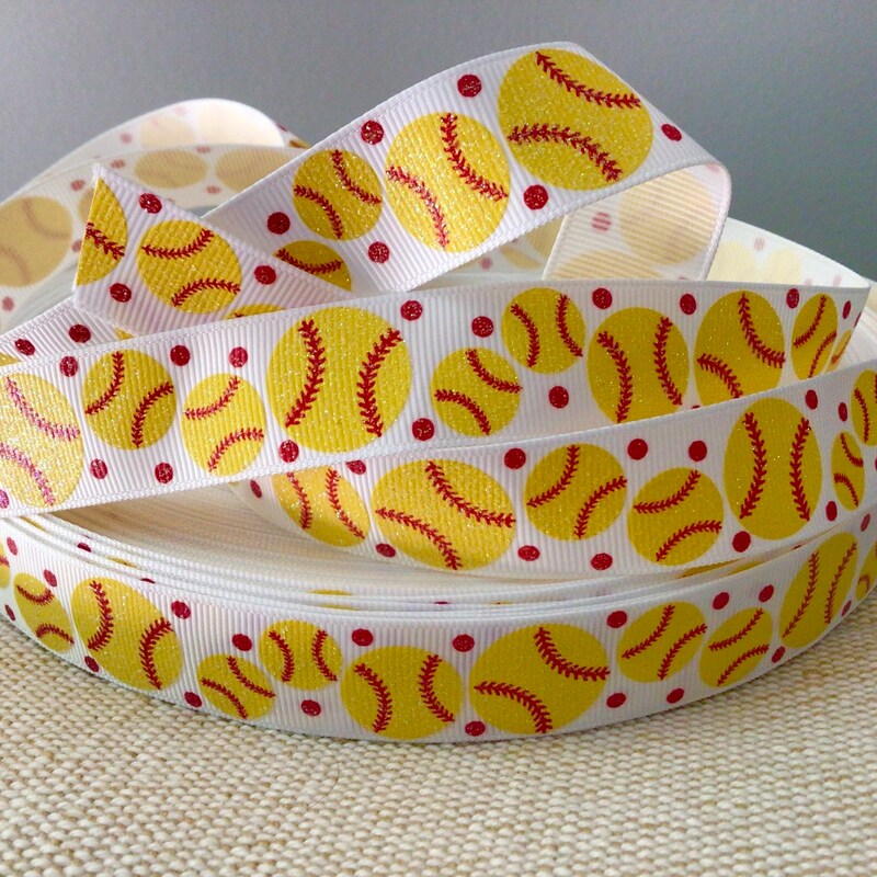 Softball Ribbon - Etsy