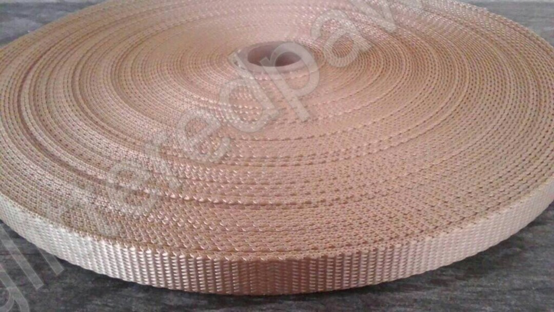 5/8" Copper Gold Heavy Duty Nylon Webbing - Etsy