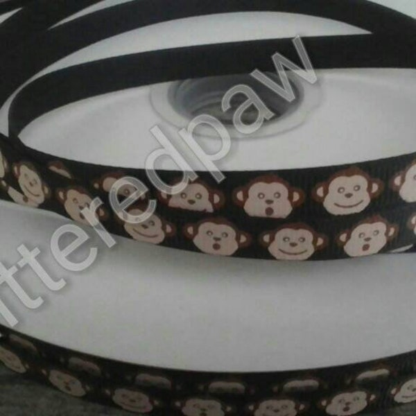Monkey Ribbon - Etsy