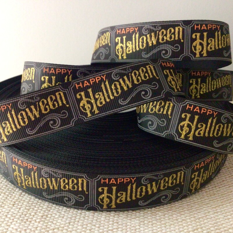 Halloween Ribbon - Etsy