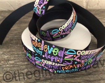 Words Ribbon - Etsy