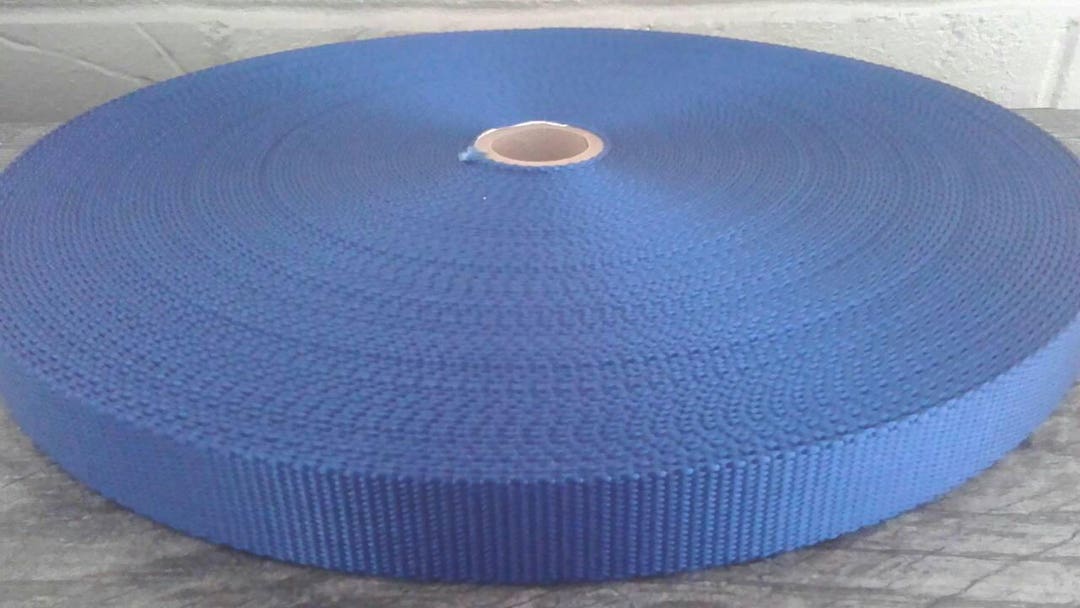1" Royal Blue Heavy Duty Nylon Webbing - Etsy