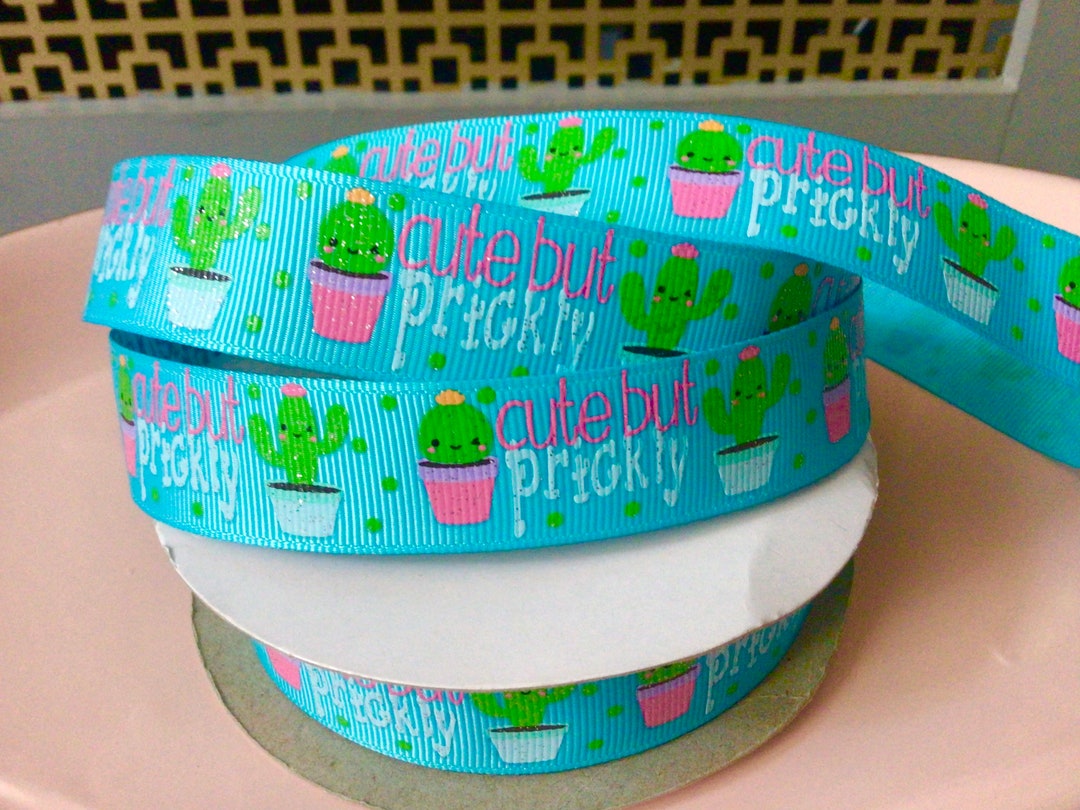 7/8” Cute but Prickly Grosgrain Ribbon - Etsy