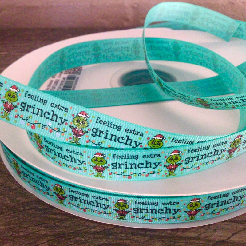 Grinch Ribbon - Etsy