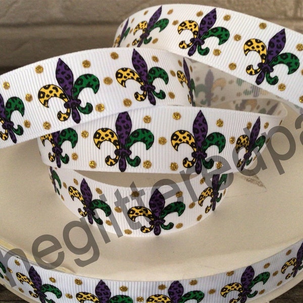 Mardi Gras Ribbon - Etsy