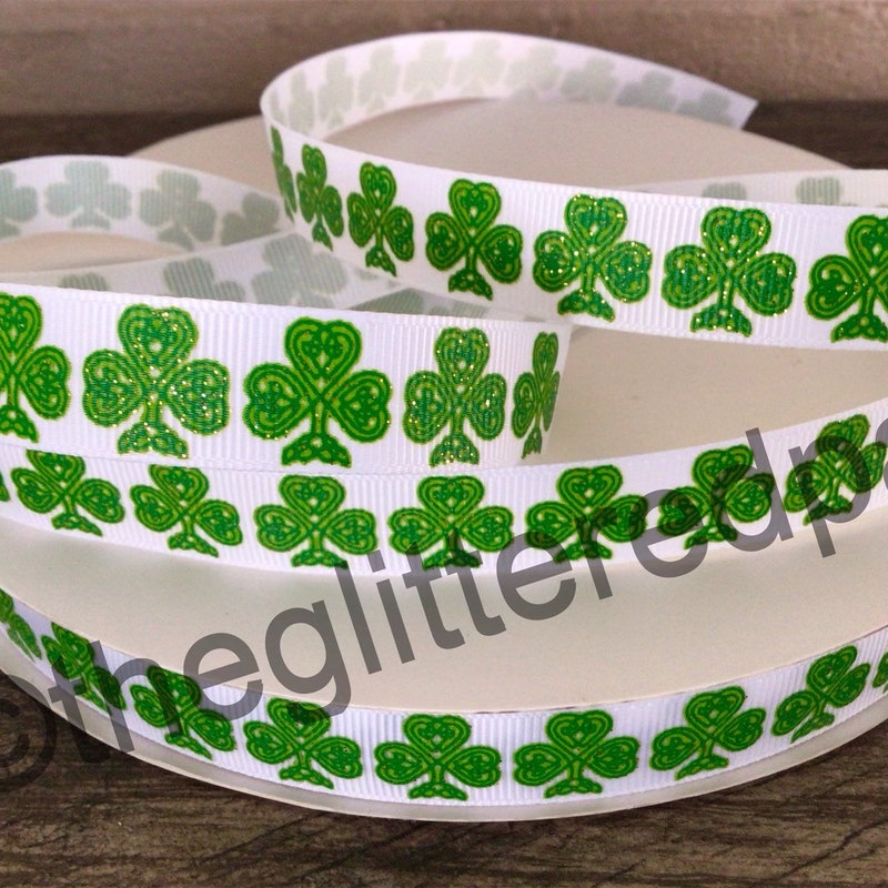 Shamrock Ribbon - Etsy