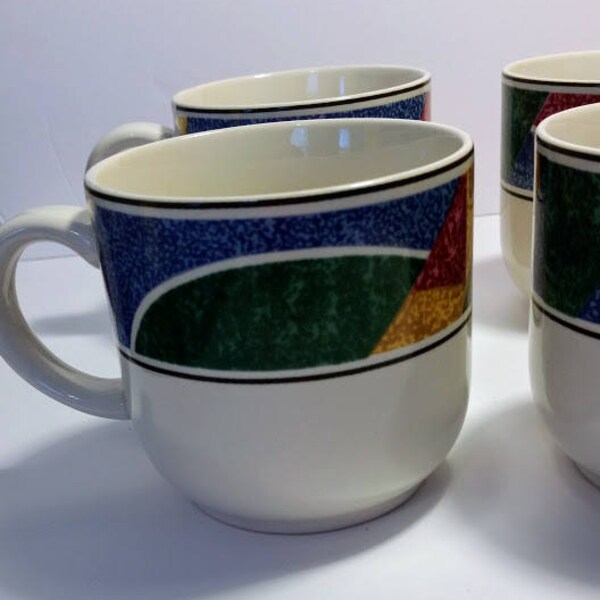 90s Stoneware Mugs - Etsy