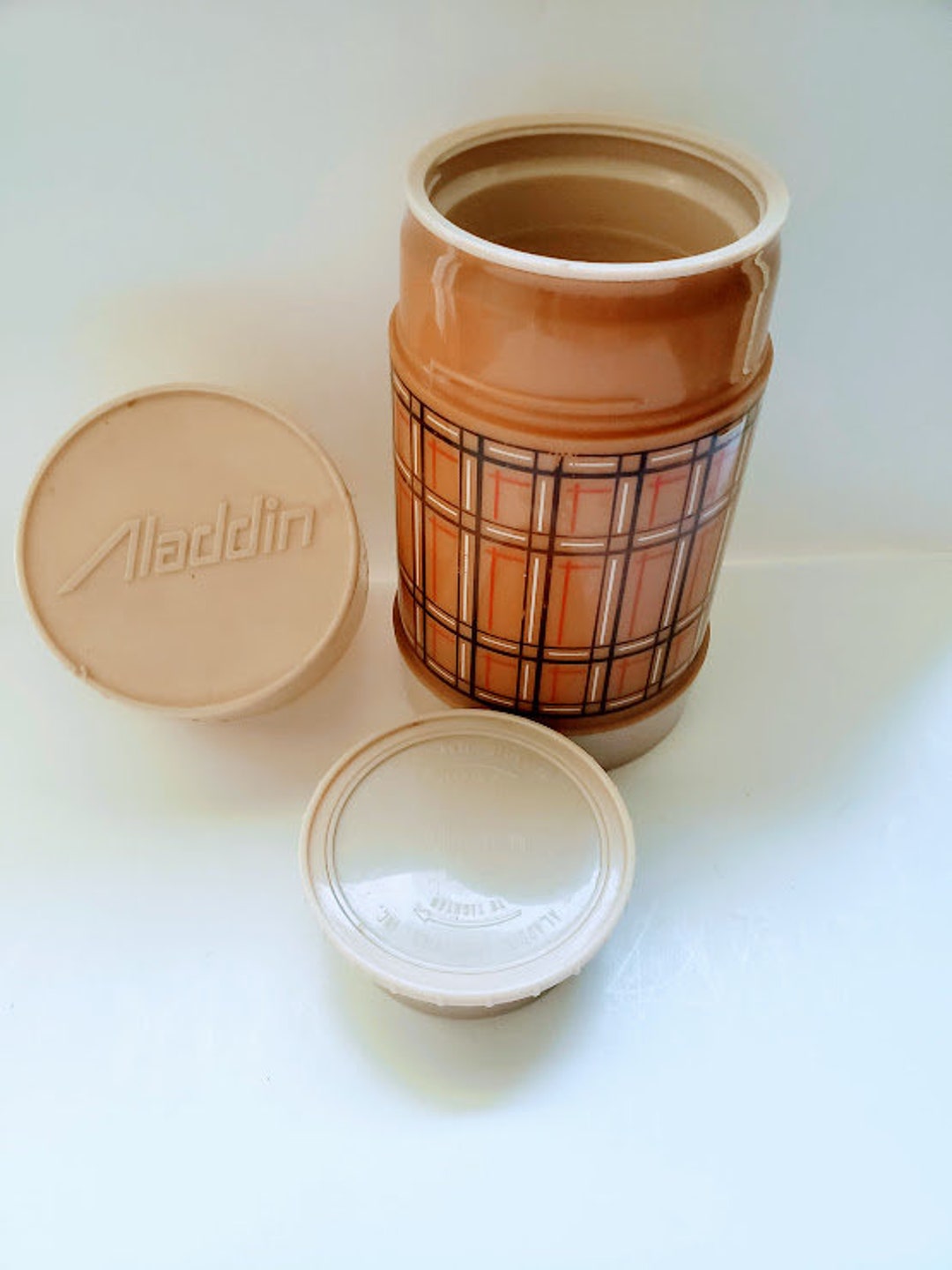 70's Patterned Aladdin Thermos, Old School Thermos, Thermos, 70's Style ...