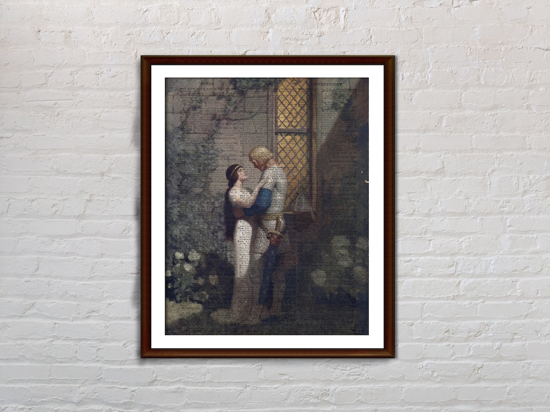 Tristan and Isolde Ancient Romance Medieval Story Dictionary Art - Etsy
