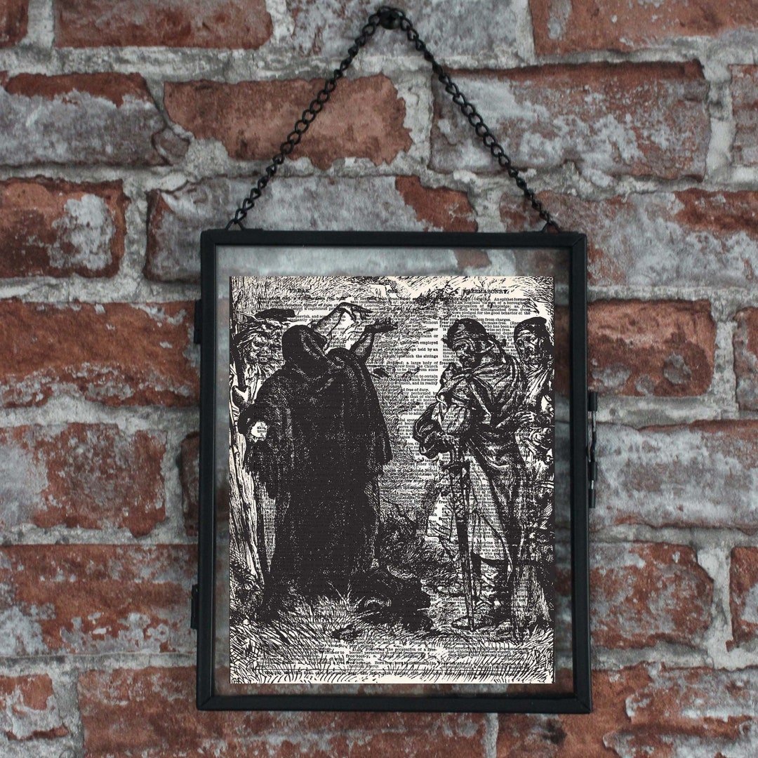 Dictionary Art Macbeth Art Shakespeare Gift - Etsy