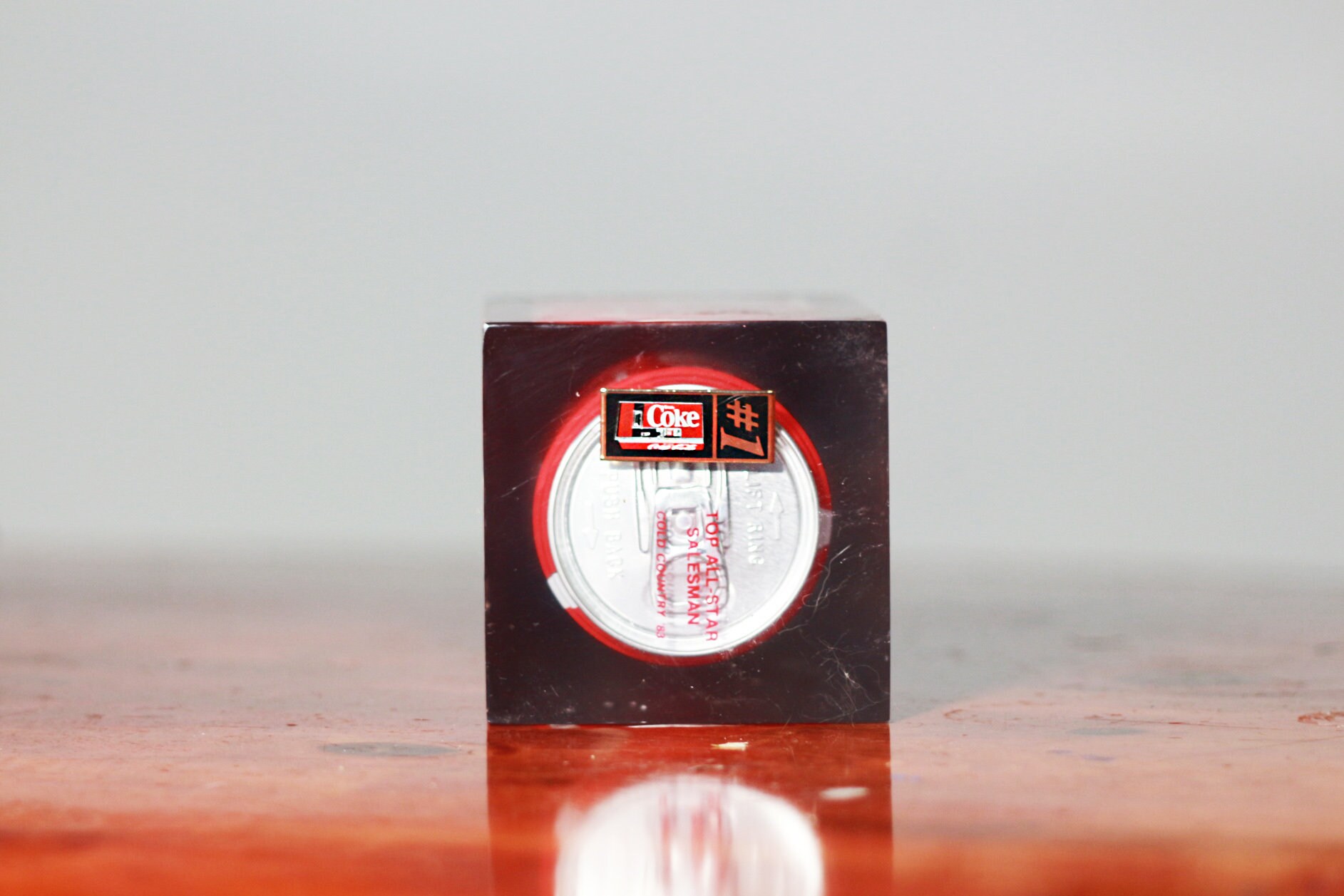 Memorabilia Art & Collectibles Rare 1983 Coca Cola Coke Can in Lucite ...