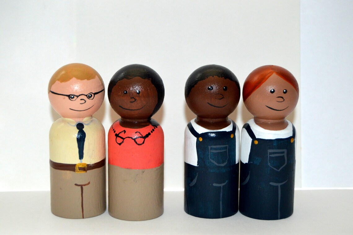 Community Helper Peg Dolls - Etsy