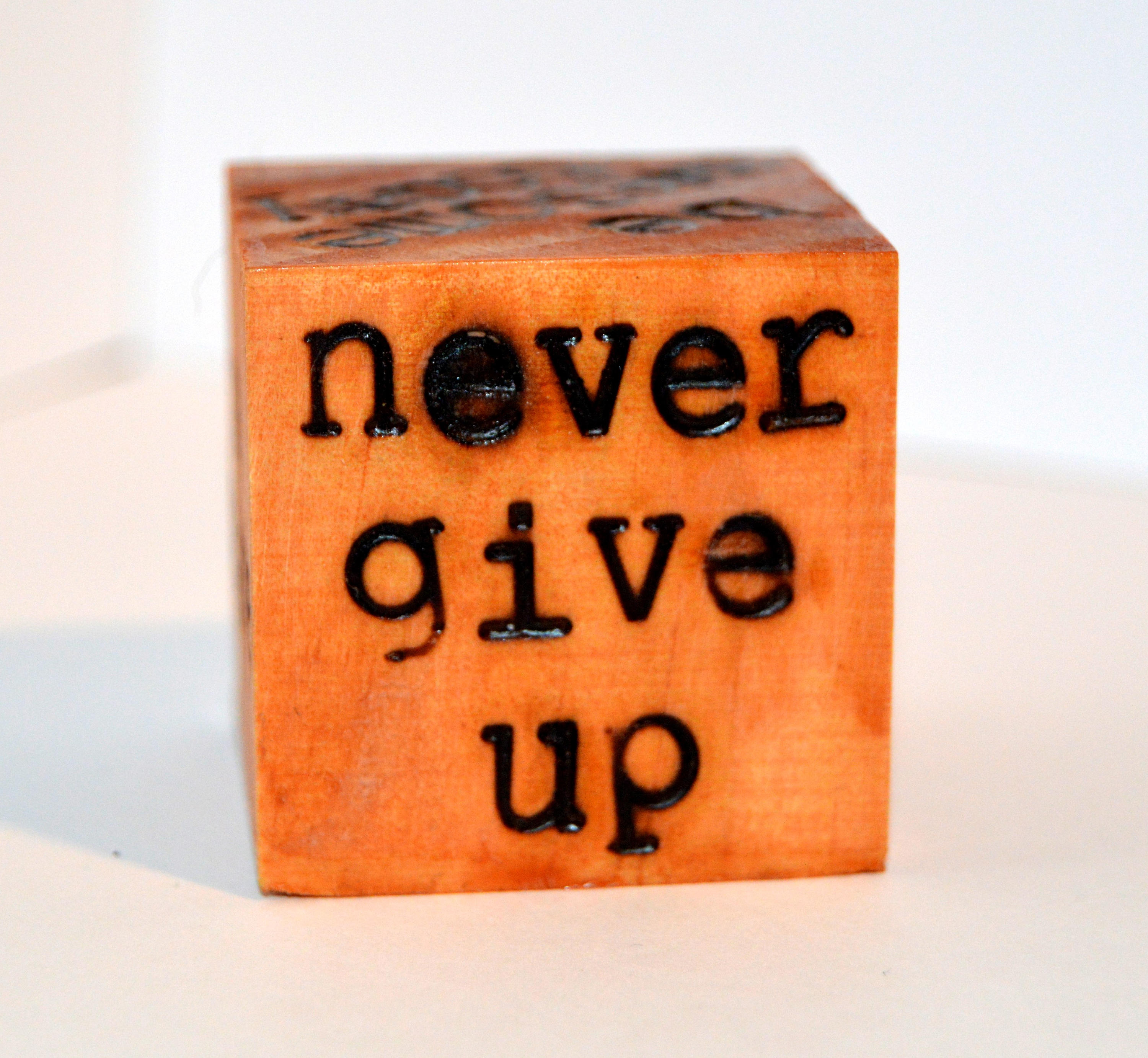 Motivational Block - Etsy
