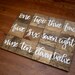 Wooden Hand Lettered Table Numbers - Etsy