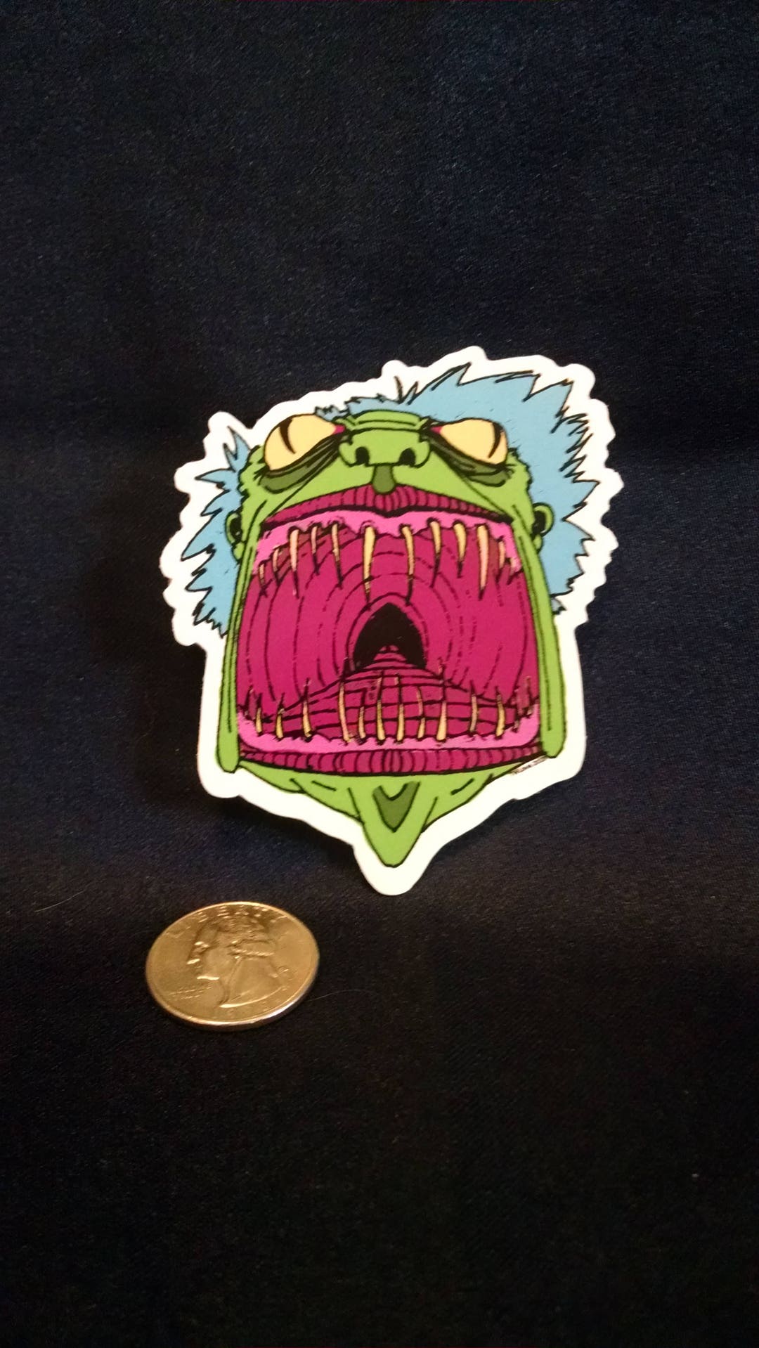 Snake Demon Granny Sticker Nightmare - Etsy