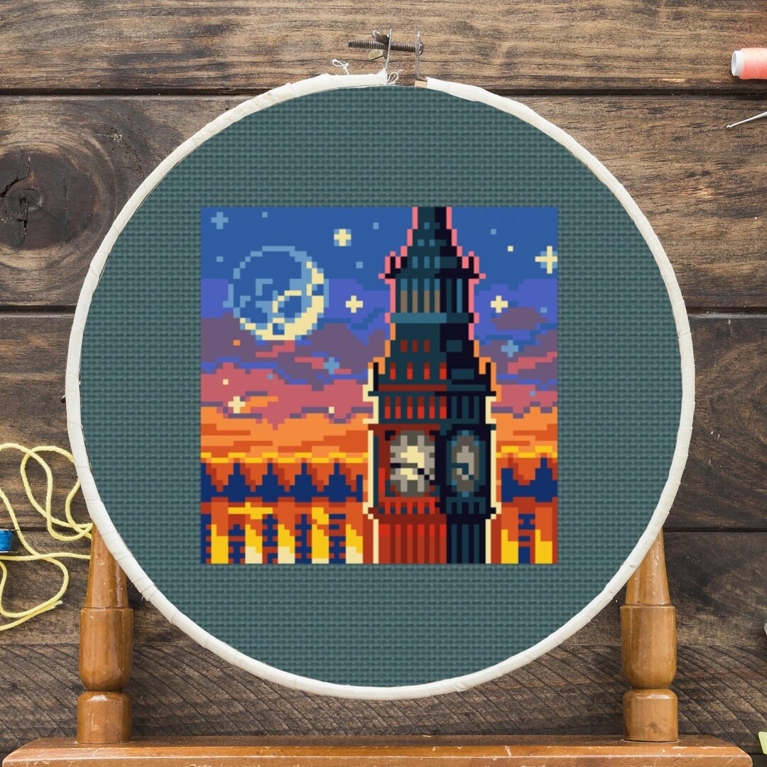 Big Ben Cross Stitch Pattern - Etsy