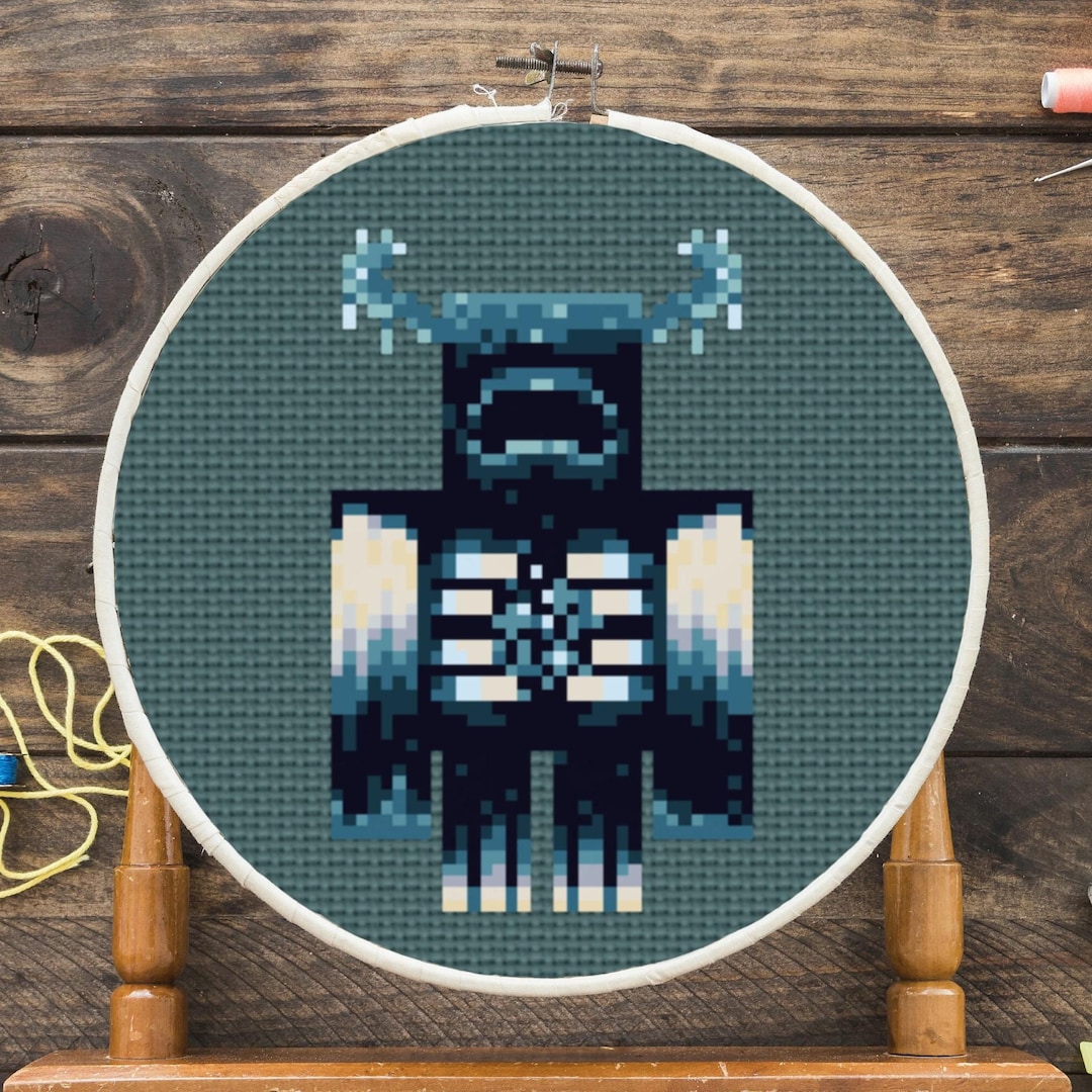 Warden Cross Stitch Pattern - Etsy