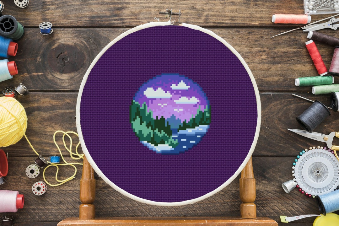 Twilight Cross Stitch Pattern - Etsy