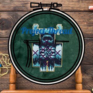 Warden Cross Stitch Pattern - Etsy