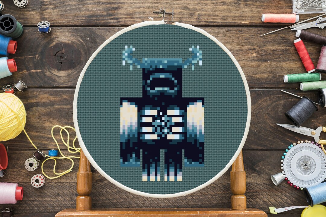 Warden Cross Stitch Pattern - Etsy