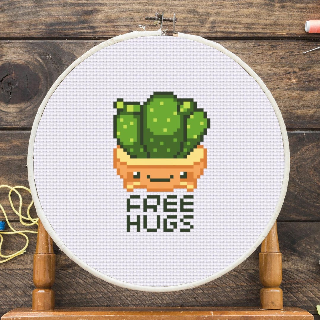 Free Hugs Cross Stitch Pattern - Etsy