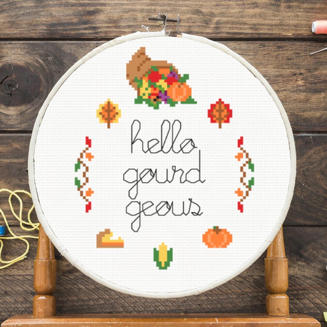 Gourd - Geous Cross Stitch Pattern - Etsy