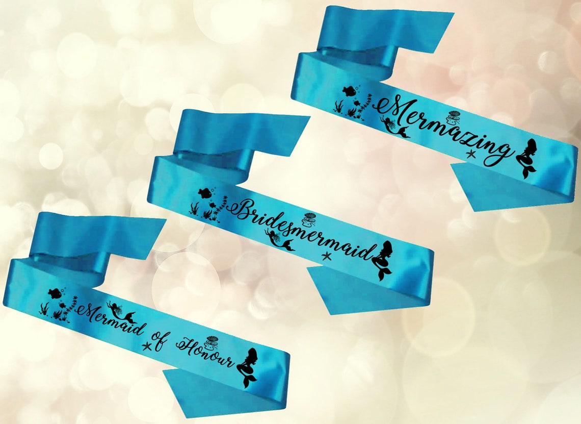 Personalised Turquoise Party Satin Ribbon Rhinestone Sash - Etsy