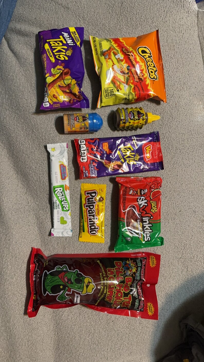 Family Chamoy Pickle Kit Hot Cheetos & Takis Package Trending Chamoy ...