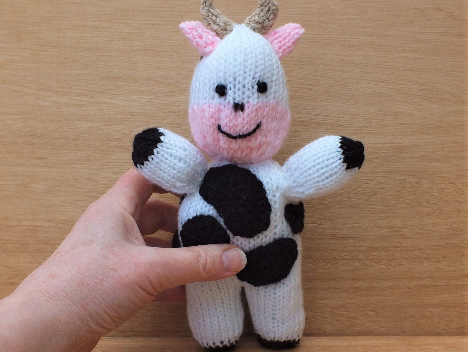 Hand Knitted Farm Animals Baby Gift Stuffed Small Soft Lamb - Etsy