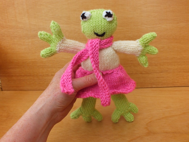 Hand Knitted Frogs Soft Nursery Animals Frog Gifts CE - Etsy