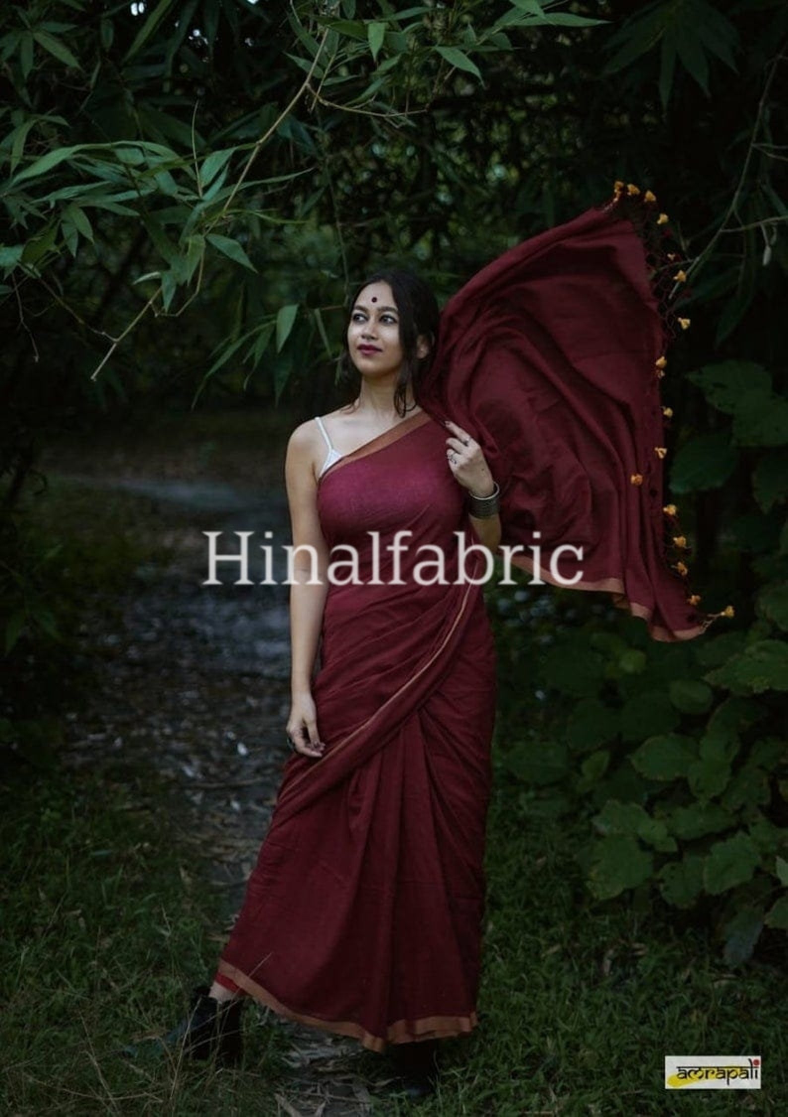 Beautiful Pure Cotton Slub Plain Solid Saree Lace Saree Hand | Etsy