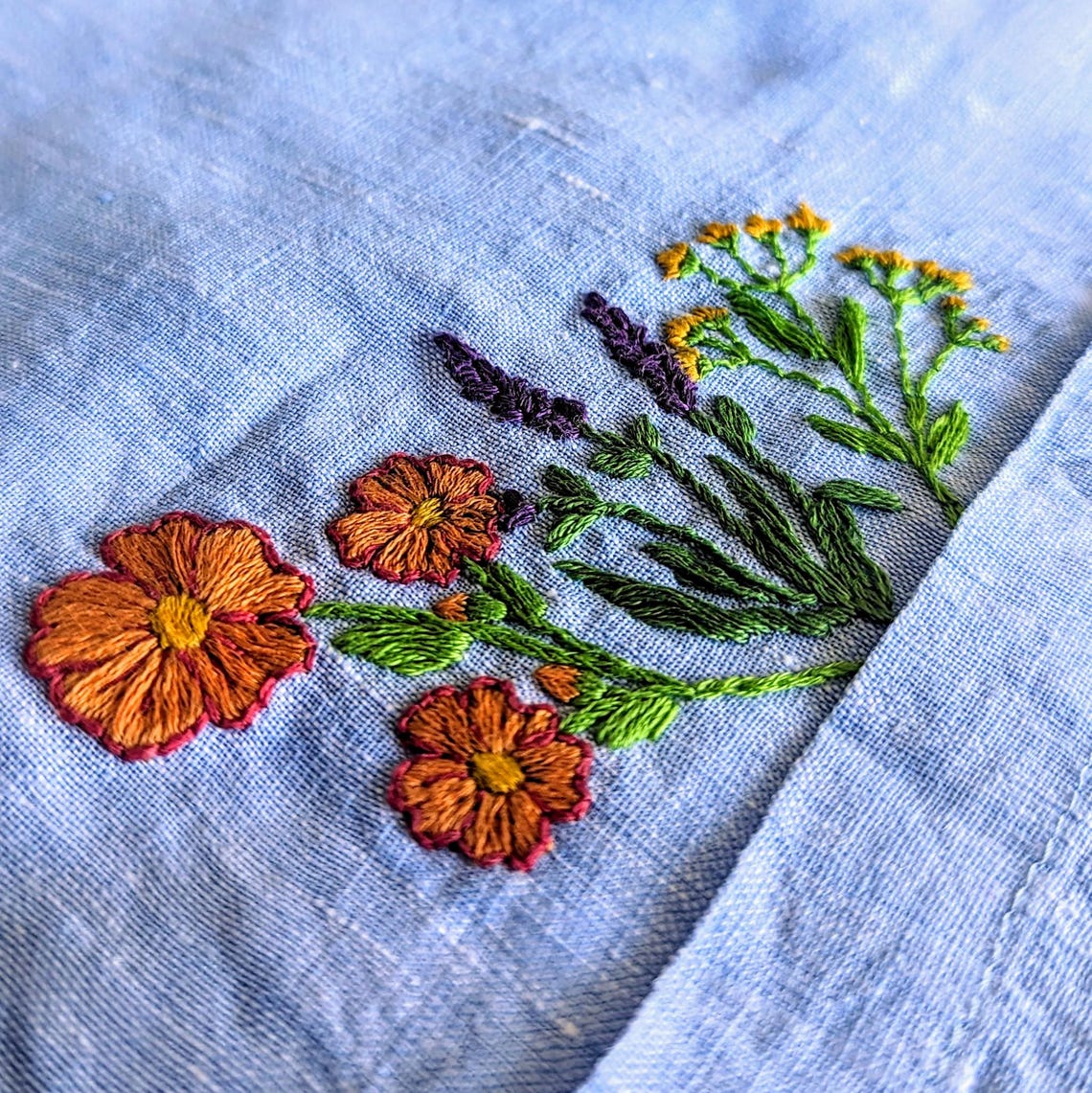 Customise Embroidery Kit for Beginner Stick and Stitch Kit Personalise ...