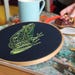Frog Embroidery Pattern PDF for Beginners Embroidery Digital Download ...