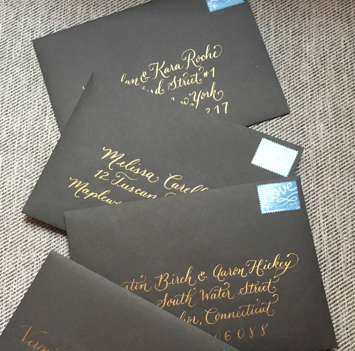 Envelope Calligraphy / Wedding Calligraphy / Invitation Calligraphy ...