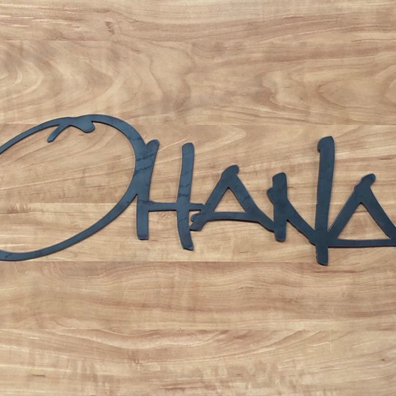 Ohana Sign - Etsy