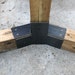 Posthugger™ 24 Pc 6x6 Hexagon Pergola Bracket Set for 6x6 5.5x5.5 Posts ...