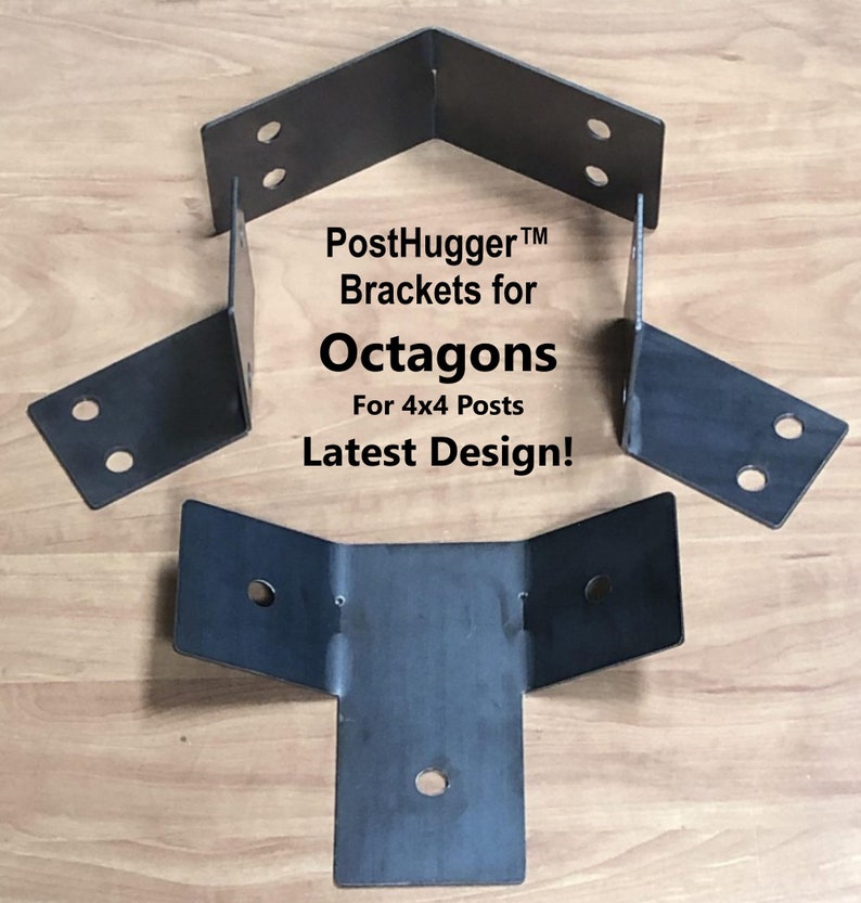 Posthugger™ 32 Pc 4x4 Octagon Pergola Bracket Set for 4x4 - Etsy